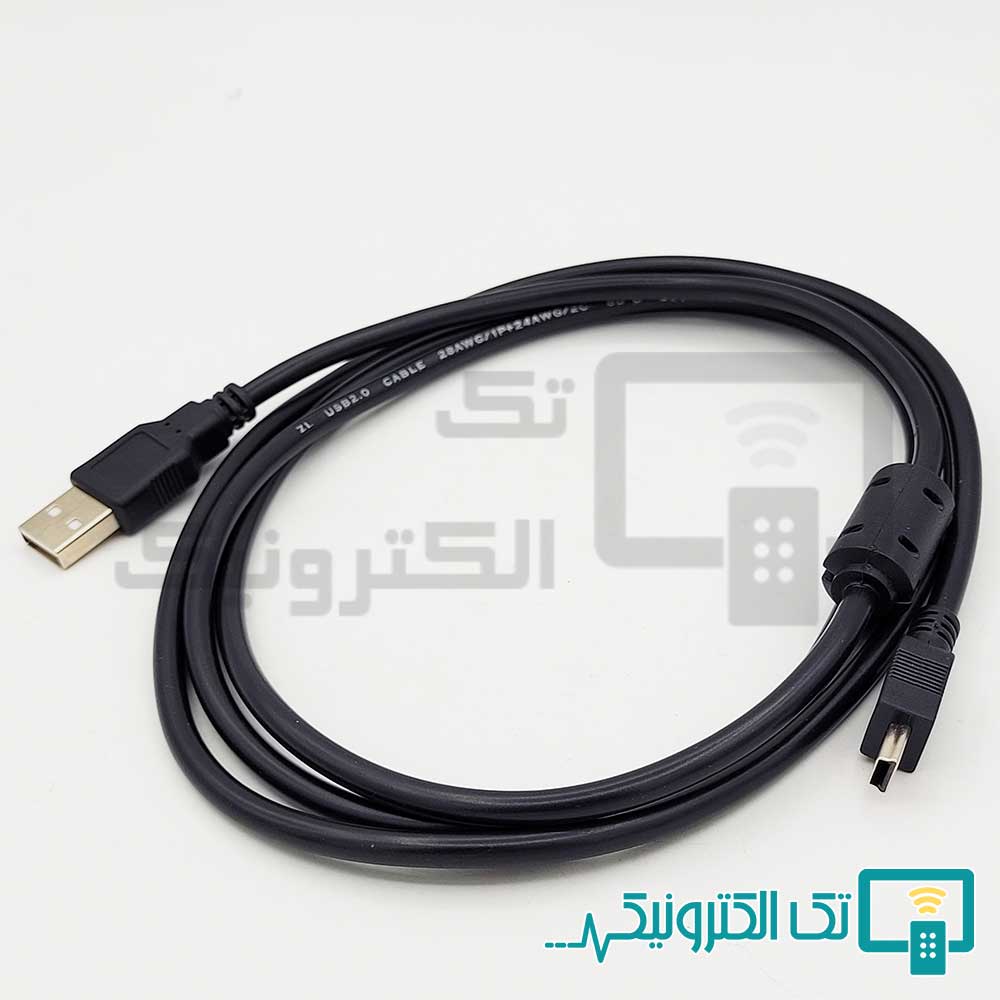 کابل تبدیل USB به MINI USB طول 1.5 متری DETEX – تک الکترونیک